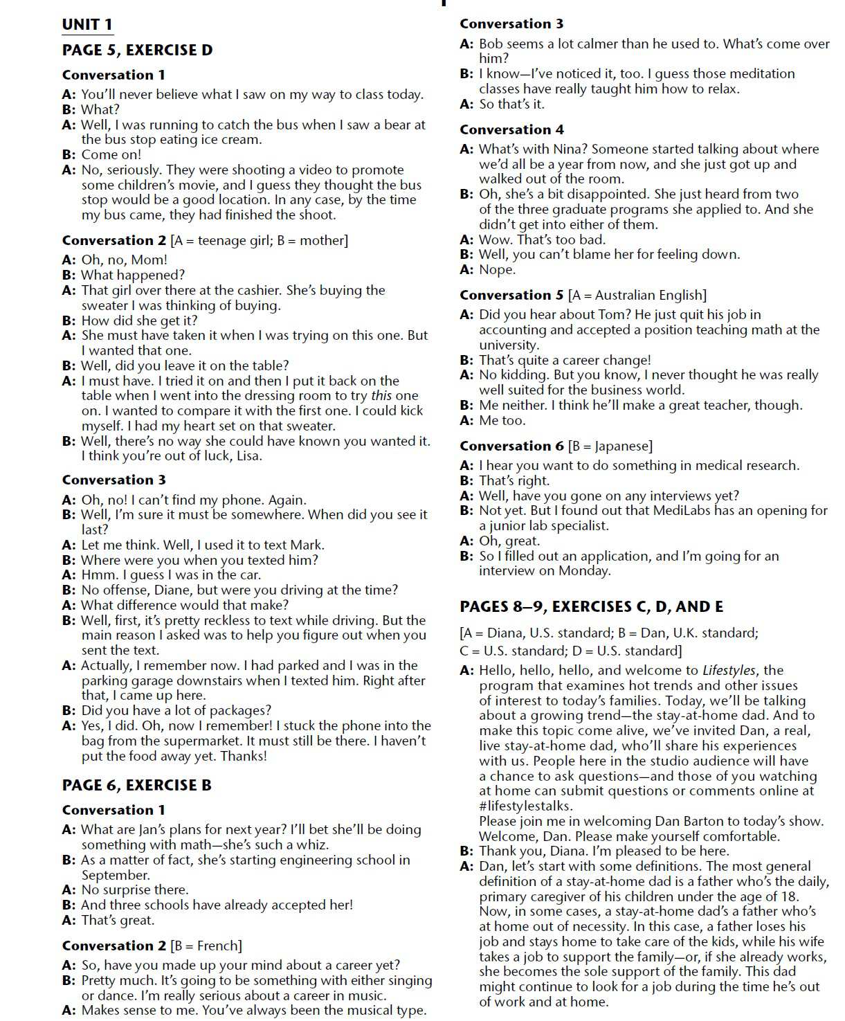 دانلود متن لیسنینگ کتاب Summit 2 Student Book ویرایش سوم – فروشگاه در ...